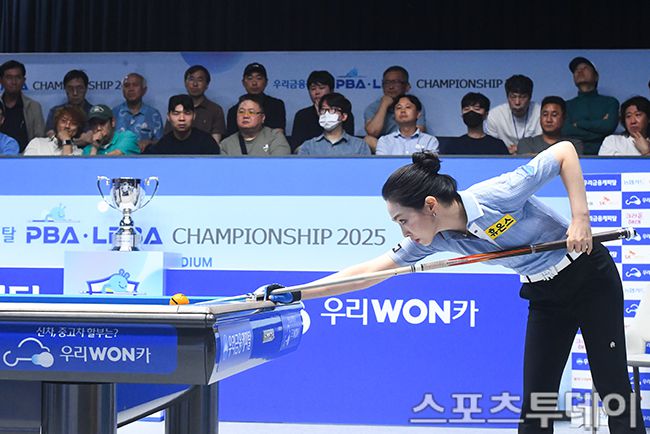 [ST포토] LPBA 첫 결승 치르는 차유람 : zum 뉴스