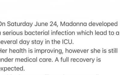 마돈나, 의식 잃은 채 발견... 중환자실行 : ZUM 뉴스