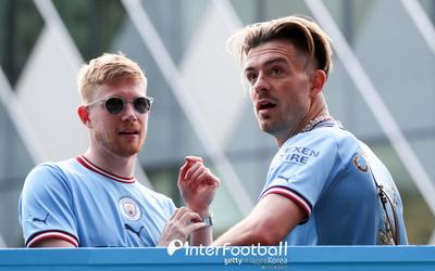 "그릴리쉬, 英 사람이라 더욱 비판 받아"...KDB, 동료 옹호 나섰다 : ZUM 뉴스