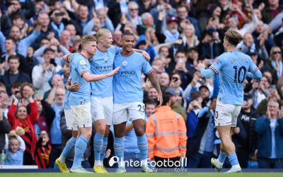 [EPL 리뷰] '홀란드 멀티골+KDB 골' 맨시티, 브라이튼 3-1 제압...'선두 재추격' : ZUM 뉴스