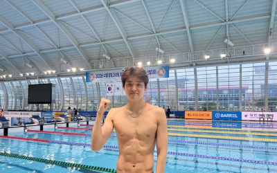 수영 중장거리 기대주 김우민, 국가대표 선발전 1500m 1위 : ZUM 뉴스