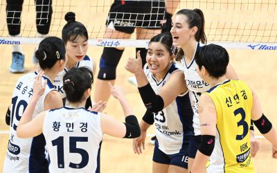 '아베크롬비 31점' IBK기업은행, 페퍼저축은행 3-1 제압 '5위 점프' : ZUM 뉴스