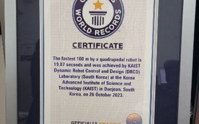 [영상]美 MIT 치타 제쳤다…KAIST 로봇개, 100m 달리기 기네스 기록 : ZUM 뉴스