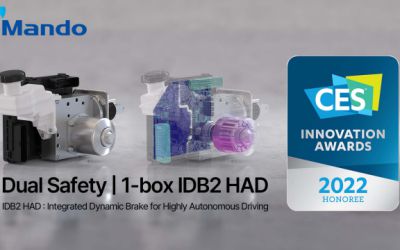 '접고 펴는 브레이크 페달'··· 만도 기술엔 브레이크 없다[CES 2022] : ZUM 뉴스