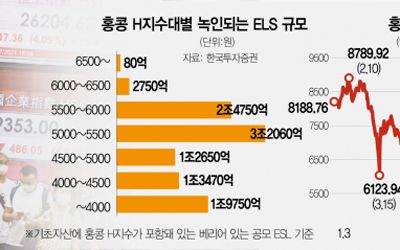 시진핑發 '패닉셀링'에 홍콩H지수 7% 뚝···ELS 절반 '손실 공포' : ZUM 뉴스