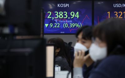 [오전 시황] 코스피 4거래일째 하락···2380선 위태 : ZUM 뉴스