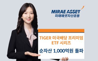 ‘타미당’ 잘나가네···미래에셋 TIGER 미국배당 ETF 시리즈 순자산 1000억 돌파 : ZUM 뉴스