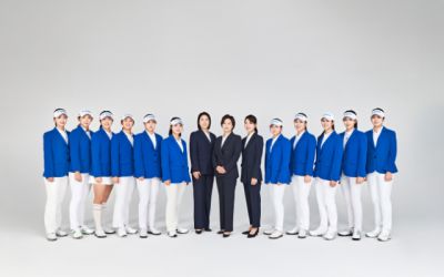 우승자 파티·단체 프로필 촬영···'구단문화' 자리잡은 KLPGA : ZUM 뉴스