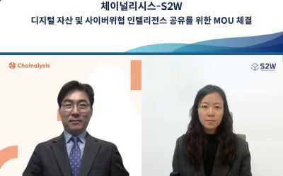 체이널리시스·S2W, 사이버범죄 대응 솔루션 공급 MOU : ZUM 뉴스