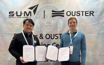 에스유엠, OUSTER inc.와 자율주행 R&D분야 센서기술 고도화를 위한 MOU : ZUM 뉴스