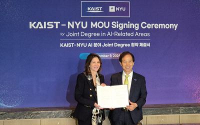 KAIST, 美 뉴욕대와 공동학위제 도입…손 맞잡고 글로벌 AI 인재 양성 : ZUM 뉴스