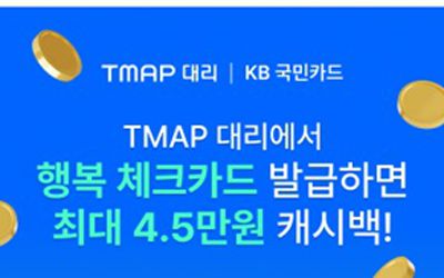 대리기사 전용 체크카드 나왔다...티맵모빌리티-KB국민카드 '맞손' : ZUM 뉴스