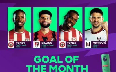 손흥민, EPL 9월의 골 후보…8골 중 2골이 'SONNY' : ZUM 뉴스