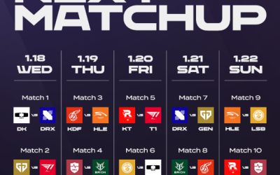 LCK 스프링, 디플러스 기아와 DRX의 대결로 개막전 예고 : ZUM 뉴스