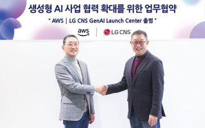 LG CNS, AWS와 맞손...'생성형 AI 협력 조직' 출범 : ZUM 뉴스