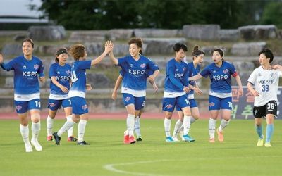 '이정은 결승골' KSPO, 한수원에 '펠레스코어' 승리...WK리그 선두 수성 : ZUM 뉴스
