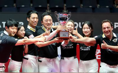 '신생' 에스와이, PBA 팀리그 첫 우승...PS 진출 확정 : ZUM 뉴스