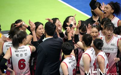 [Ms포토]KGC인삼공사 고희진 감독과 함께 '승리 도전' : ZUM 뉴스