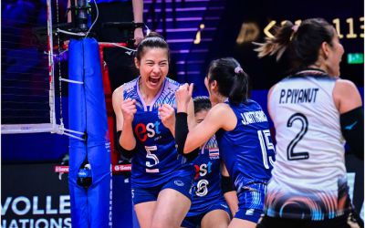 한국에 첫 승 내준 태국도 드디어 1승! VNL 2승은 '눈치게임' : ZUM 뉴스