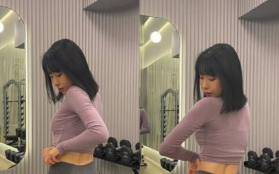 [SCin스타] 새해 목표는 '바디프로필'…이세영, 헬스장서 빛난 힙업 뒤태 : ZUM 뉴스