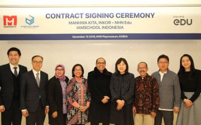 NHN에듀, 2억7000만명 인니 공략…알림장 앱 ‘아이엠스쿨’ 진출 : ZUM 뉴스