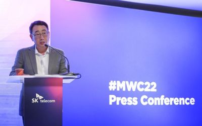 [MWC22] SKT 유영상 “3대 ‘넥스트 빅테크’ 글로벌 진출 원년될 것”