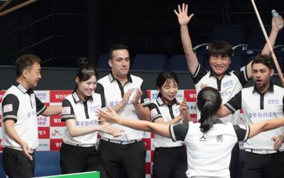 자고나면 바뀌는 순위…블루원, SK렌터카 꺾고 하룻만에 단독선두 탈환[PBA 팀리그] : ZUM 뉴스