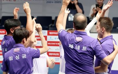 ‘임성균 끝내기’ 하이원, 1-2위 맞대결서 SK렌터카에 신승…선두 3점차 추격[PBA팀리그] : ZUM 뉴스