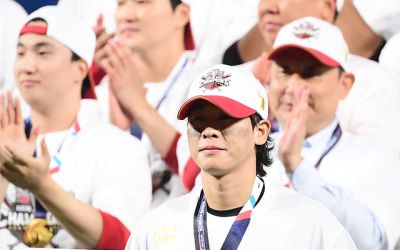 박찬호 ‘KS 5차전, 데일리 MVP’ [MK포토] : ZUM 뉴스