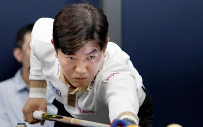 ‘승부치기 하이런7점’ 김재근, 극적 역전승 64강행…최성원은 128강서 탈락[하이원배PBA] : ZUM 뉴스