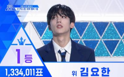 ‘프로듀스x101’ 엑스원 1등 김요한, 김우석 꺾었다.. “엄마 울지마요” : ZUM 뉴스