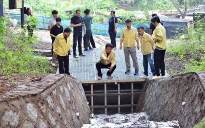 오승록 노원구청장, 민선 8기 1년 첫 날 침수 지역 점검 : ZUM 뉴스