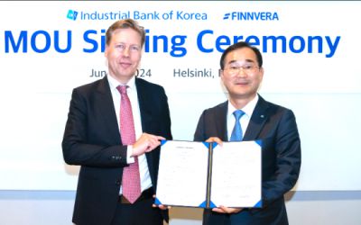 IBK기업은행, 핀란드 정책금융기관 '핀베라'와 업무협약 : ZUM 뉴스