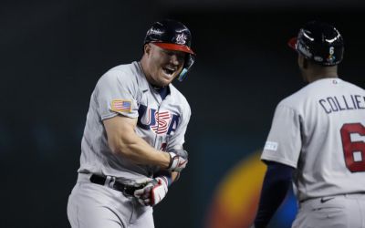 '4억달러 사나이' 트라웃이 구했다...미국, 콜롬비아 꺾고 간신히 WBC 8강行 : ZUM 뉴스