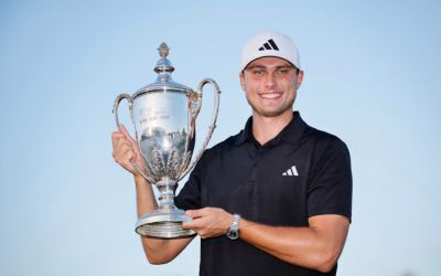 특급 신인 오베리, PGA 투어 최종전 RSM 클래식에서 첫 우승 : ZUM 뉴스