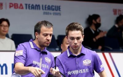 하이원리조트, 이틀 연속 4-0 완승...PBA 팀리그 3R 단독선두 : ZUM 뉴스