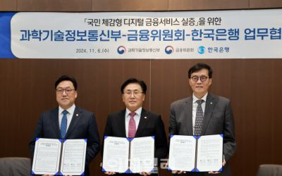 [포토] CBDC 활용성 테스트 관계기관 MOU : ZUM 뉴스