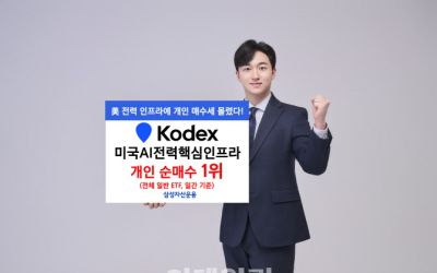 삼성운용, ‘KODEX 미국AI전력인프라 ETF’ 개인 순매수 1위 : ZUM 뉴스
