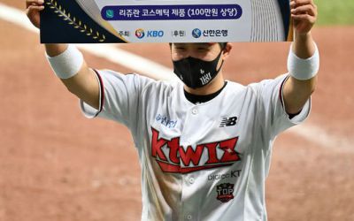 [사진]박경수, KS 2차전 MVP : ZUM 뉴스