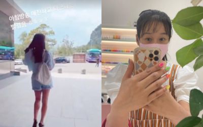 '172cm·52kg' 현영, 모델 출신은 뒷모습도 달라! 20대 같은 각선미 : ZUM 뉴스