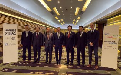 2024 강원 동계청소년올림픽대회 조직위, IOC 위원장과 면담 : ZUM 뉴스