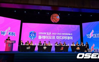 [사진]WKBL 플레이오프 미디어데이 : ZUM 뉴스