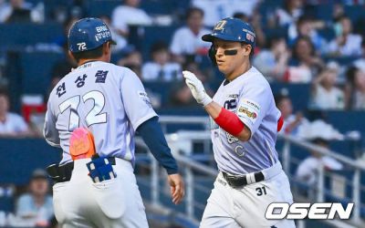 [사진] 손아섭, KBO 통산 2번째 2500안타를 홈런으로 만들다 : ZUM 뉴스
