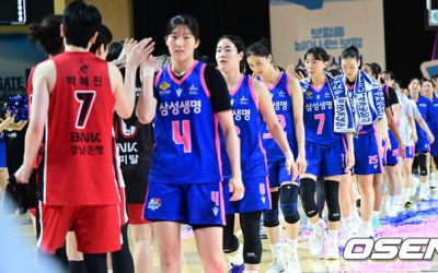 [사진]삼성생명, '홈에서 BNK 잡아내고 PO 반격 시작' : ZUM 뉴스