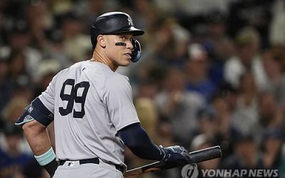 MLB 저지, 올 시즌 마지막 파워랭킹 1위…2위는 오타니 : ZUM 뉴스