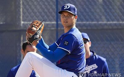 MLB 다저스 오타니, 불펜 투구 30개…투타 겸직 재시동 : ZUM 뉴스