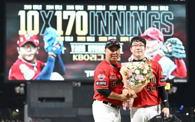'대투수' KIA 양현종, KBO리그 최초 10년 연속 170이닝·두 번째 2,500이닝 달성 : ZUM 뉴스
