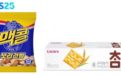 GS25, 우리밀·보리 100톤 활용하는 ‘상생 스낵’ 출시 : ZUM 뉴스