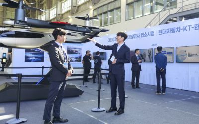 "하늘길서도 안정적 5G"…KT 'UAM 교통관리 시스템' 첫선