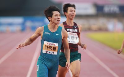 김국영 10초 16 · 강다슬 11초 86…실업 대항 남녀 100m 우승 : ZUM 뉴스